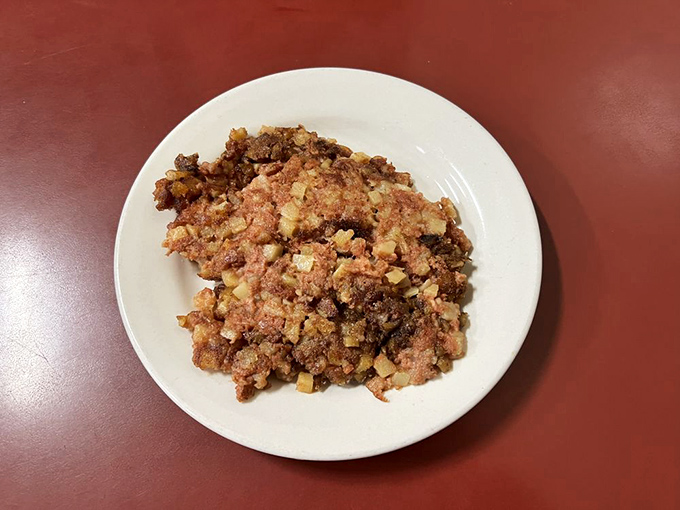 Corned beef hash that's crispy, flavorful, and substantial enough to fuel any Los Angeles adventure. 