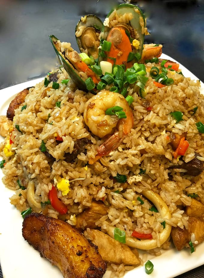 This isn't just fried rice; it's a biography of Cuba's multicultural influences, with each grain telling stories of Spanish, African and Asian traditions.