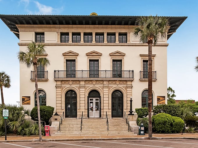 The Fernandina Beach Post Office isn't just a place to mail postcards – it's a Mediterranean-inspired architectural gem that makes paying postage a pleasure.
