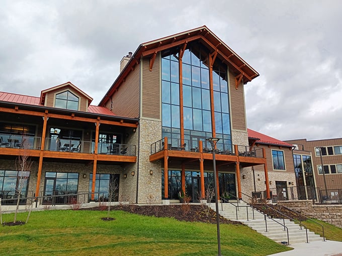 The lodge where "roughing it" means the Wi-Fi might occasionally make you wait two seconds for your nature photos to upload.