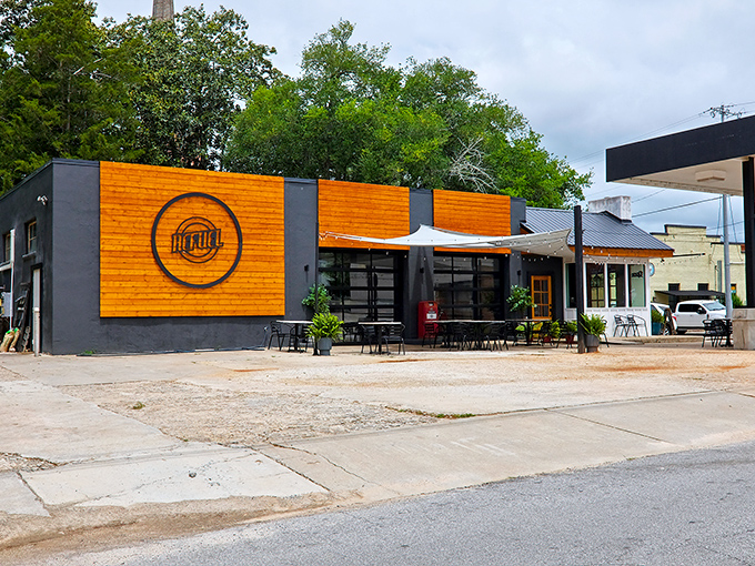 Modern meets historic at local eateries like The Grill, where contemporary design doesn't mean forgetting the flavors and hospitality that made Southern cooking famous.