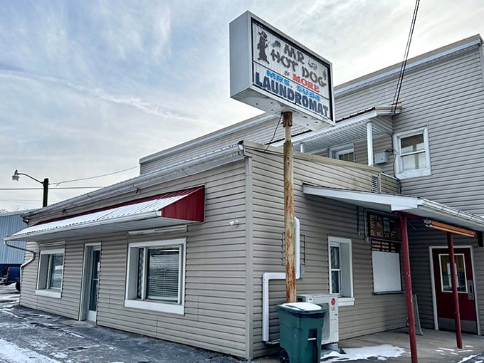 Even the laundromat has character in Bellefonte—a reminder that in small towns, every business tells part of the community's ongoing story.
