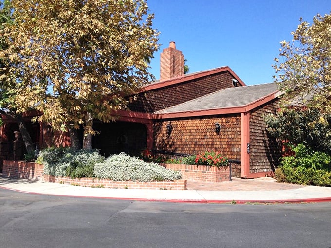 From this angle, Gulliver's looks like a quaint cottage that happens to house some of the best prime rib in California—a delicious secret hiding in plain sight.