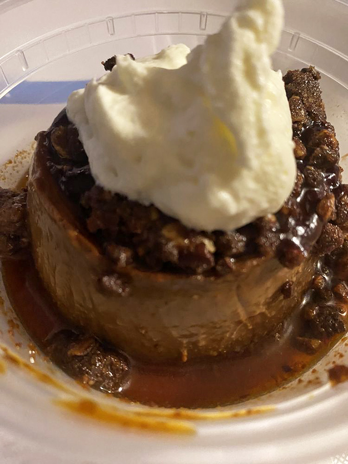 This isn't just dessert—it's the finale your taste buds have been rehearsing for. The whipped cream crown makes it royalty on a plate.