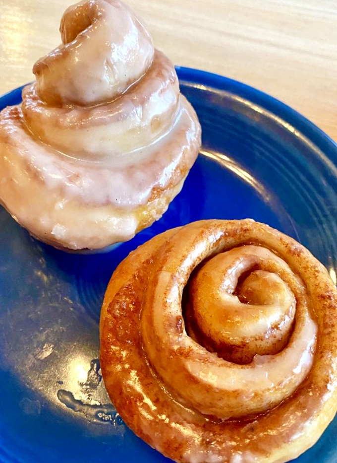 Behold the legendary cinnamon rolls that inspire cross-state pilgrimages and pure, unadulterated joy in diners.