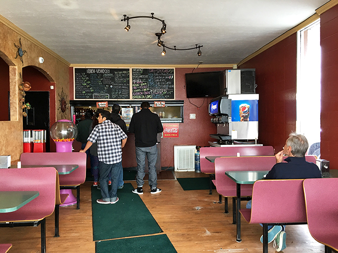 The ordering counter – where dreams are placed and shortly thereafter fulfilled, as patrons wait with the patience of people who know greatness takes time.