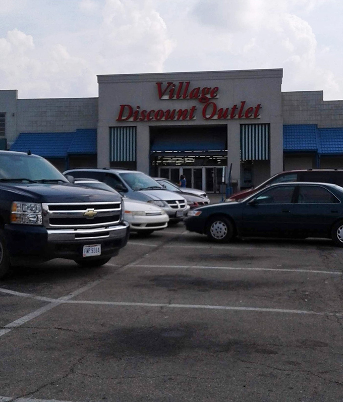 A busy parking lot is the surest sign you've found a thrift store worth exploring—treasure hunters know where the good stuff hides.