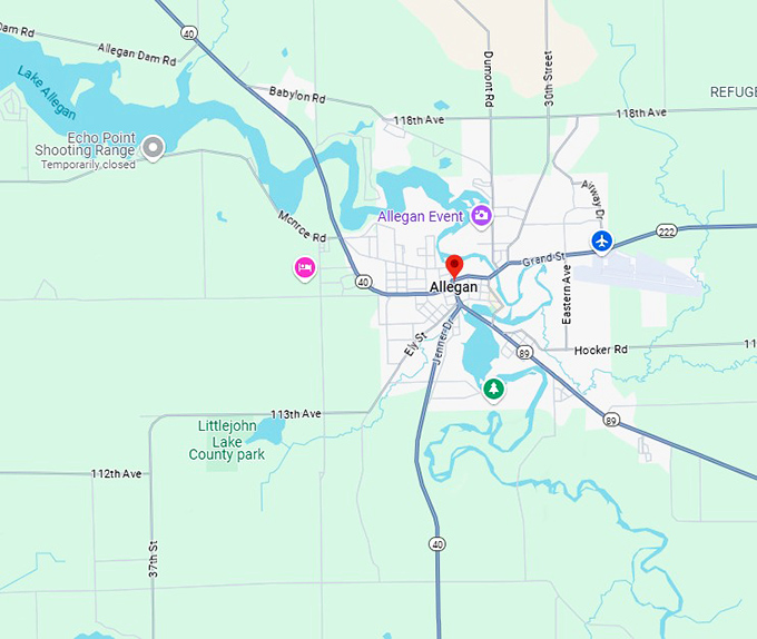 16. allegan map