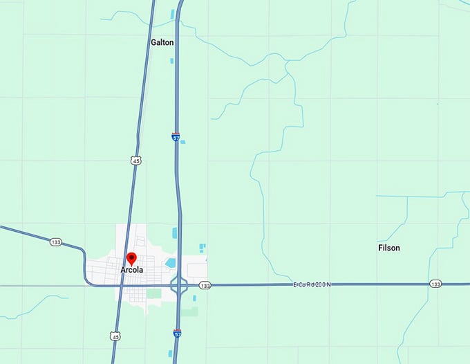 16. arcola map