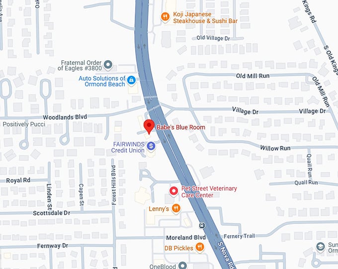 16. babe's blue room map