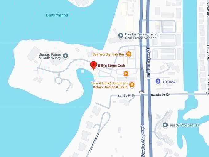 16. billy's stone crab map
