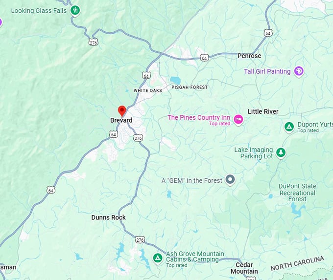 16. brevard map