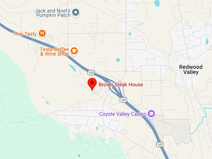 16. broiler steak house map