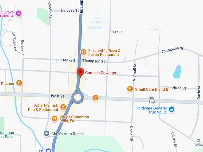 16. carolina cravings map