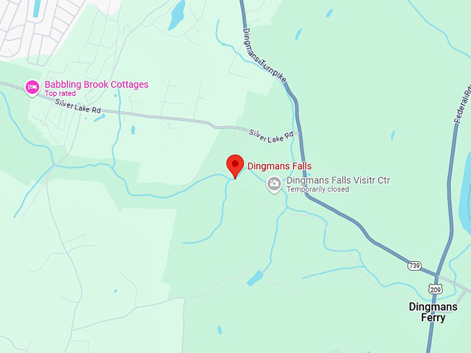 16. dingmans falls map