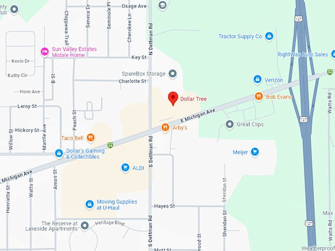 16. dollar tree map
