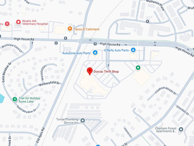 16. dorcas thrift shop map