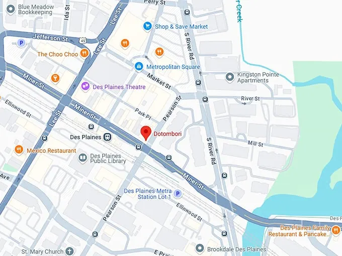 16. dotombori map