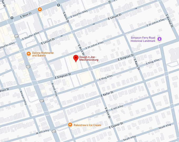 16. dough n joe map