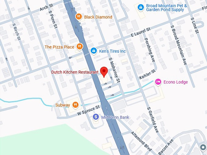 16. dutch kitchen restaurant map