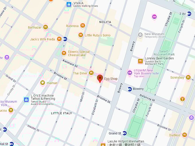 16. egg shop map