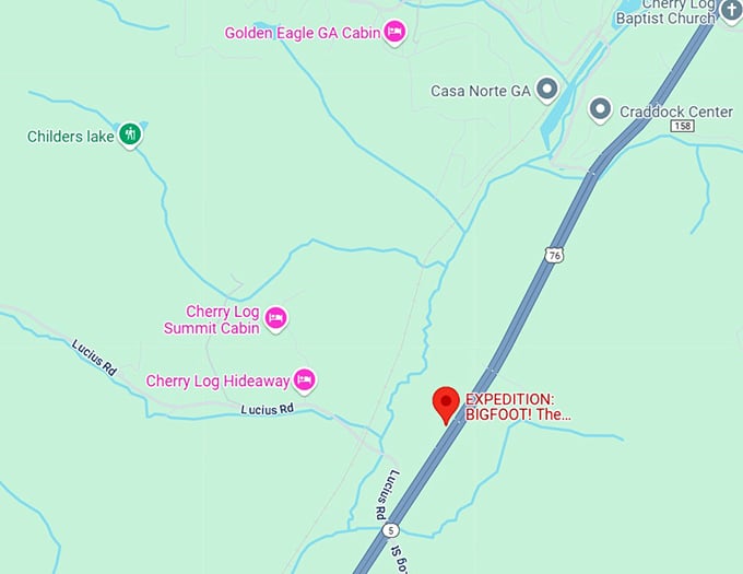 16. expedition bigfoot map