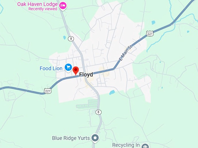 16. floyd map