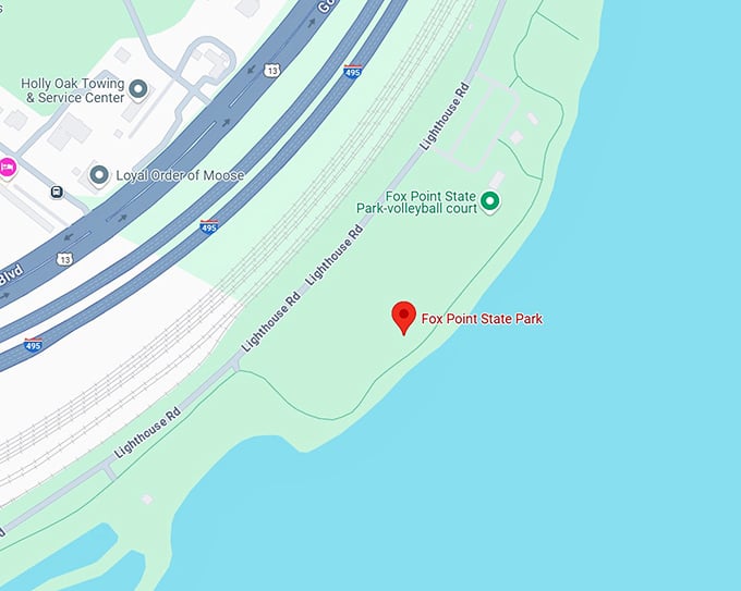 16. fox point state park map