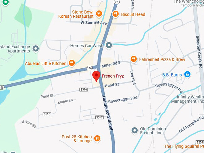 16. french fryz map