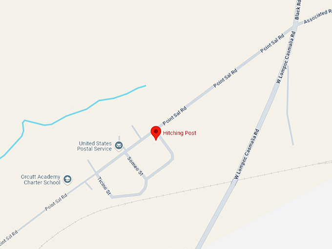 16. hitching post map