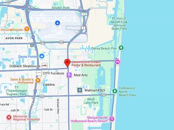16. jaxson's ice cream parlor & restaurant map