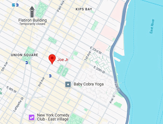 16. joe jr. map