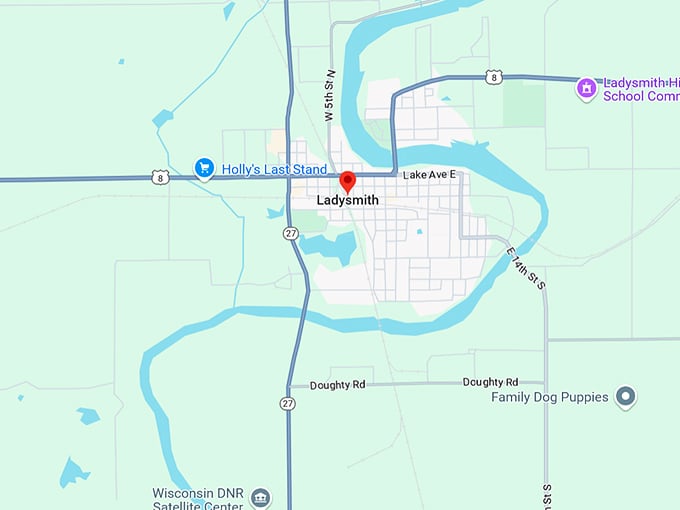 16. ladysmith map