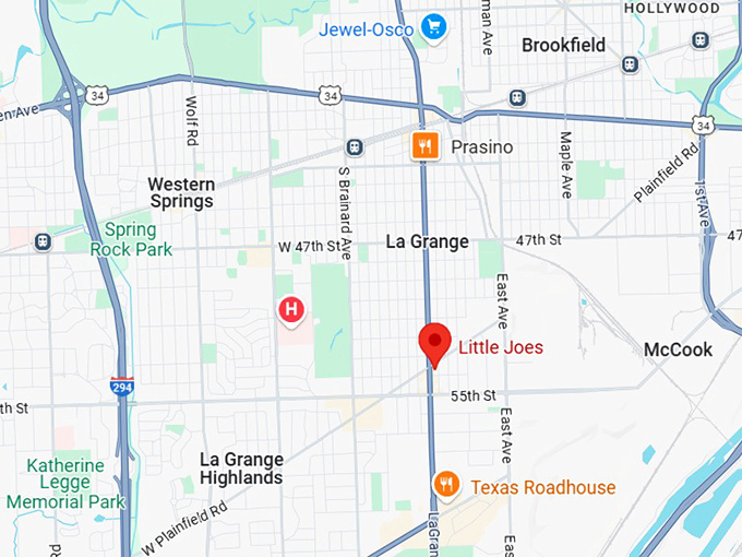 16. little joes map