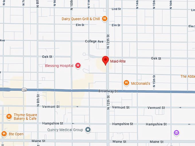 maid rite map