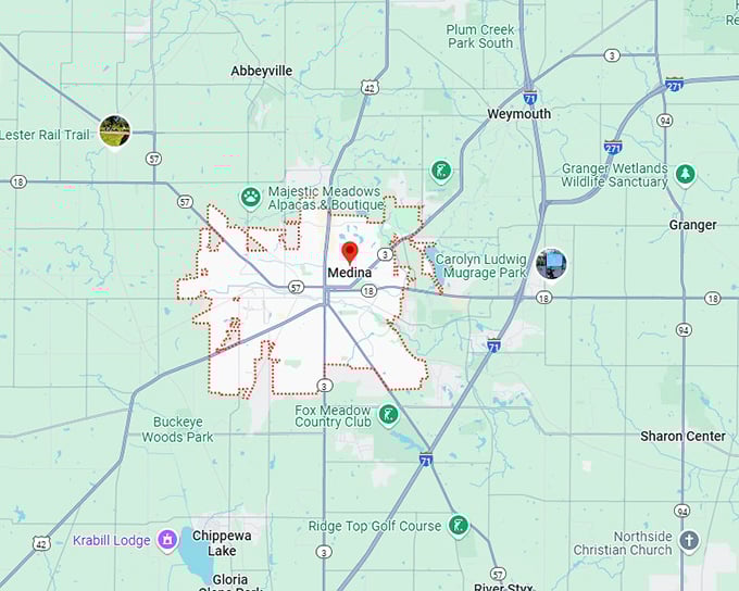 16. medina map