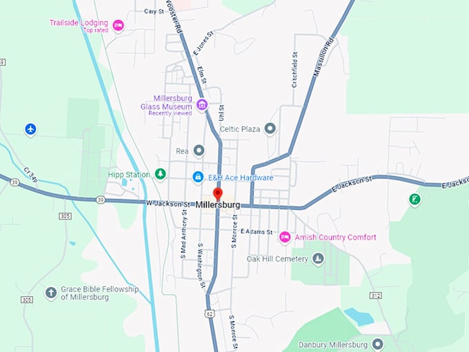 16. millersburg map