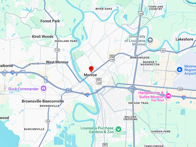 16. monroe map