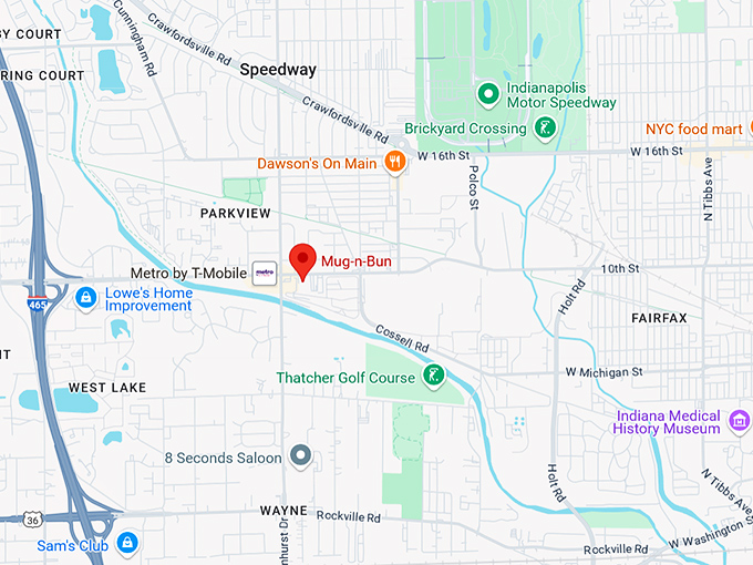16. mug n bun map