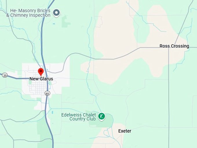 new glarus map