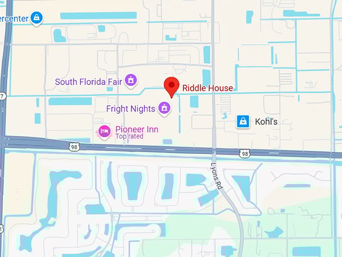16. riddle house map