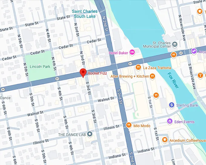 16. rocket fizz map