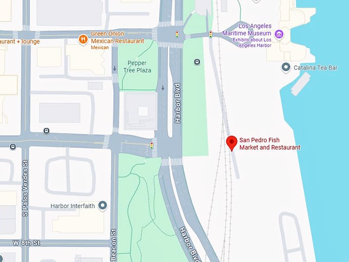 16. san pedro fish market and restaurant map