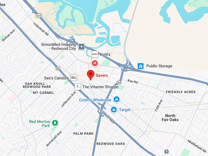 savers map