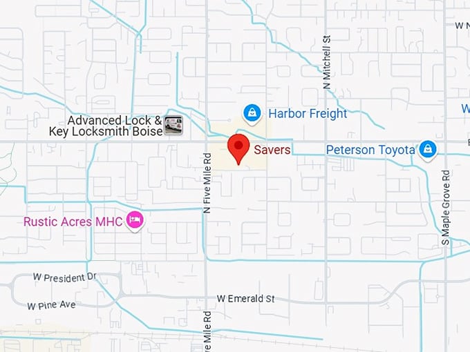 16. savers map