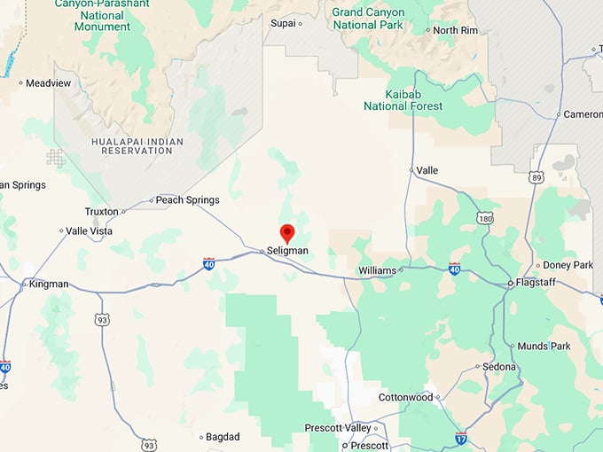 16. seligman map