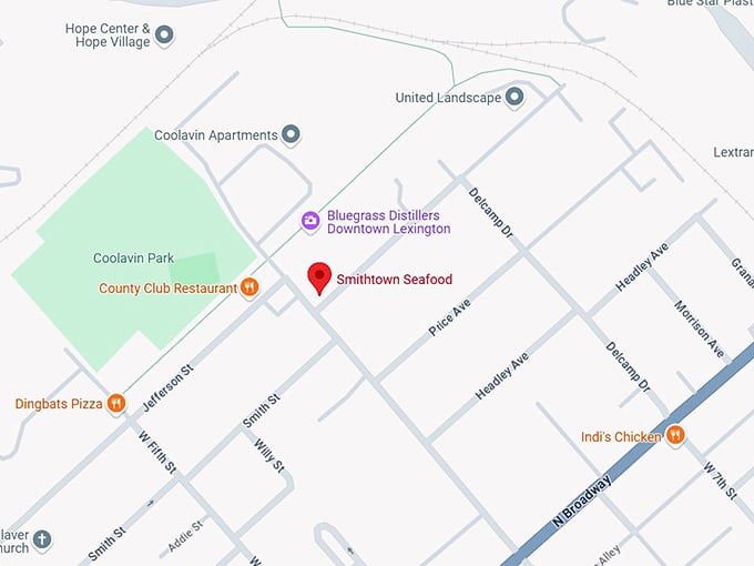 16. smithtown seafood map