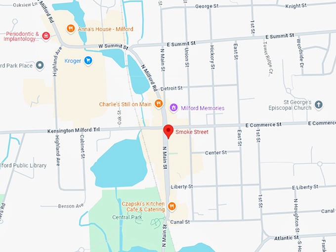 16. smoke street map