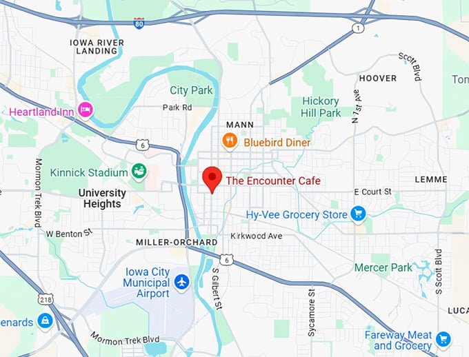16. the encounter cafe map