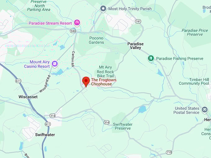 16. the frogtown chophouse map